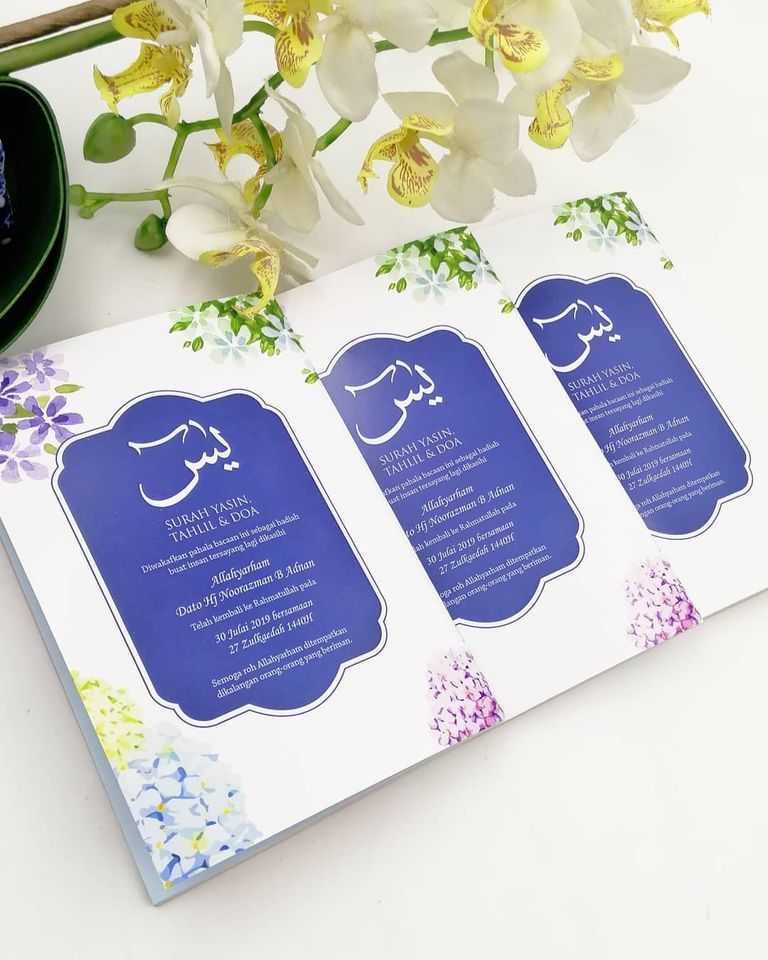Buku Yasin Custom Cover untuk Majlis Tahlil dan Bacaan Yasin | BUKU ...
