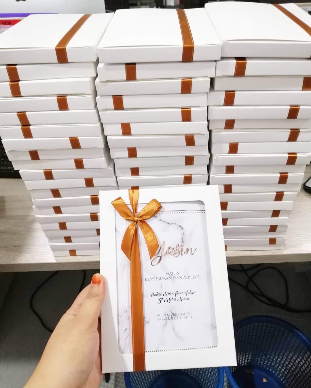 Buku Yasin Custom Cover bersama Al-Kahfi dan Pelbagai Surah Pilihan Set ...