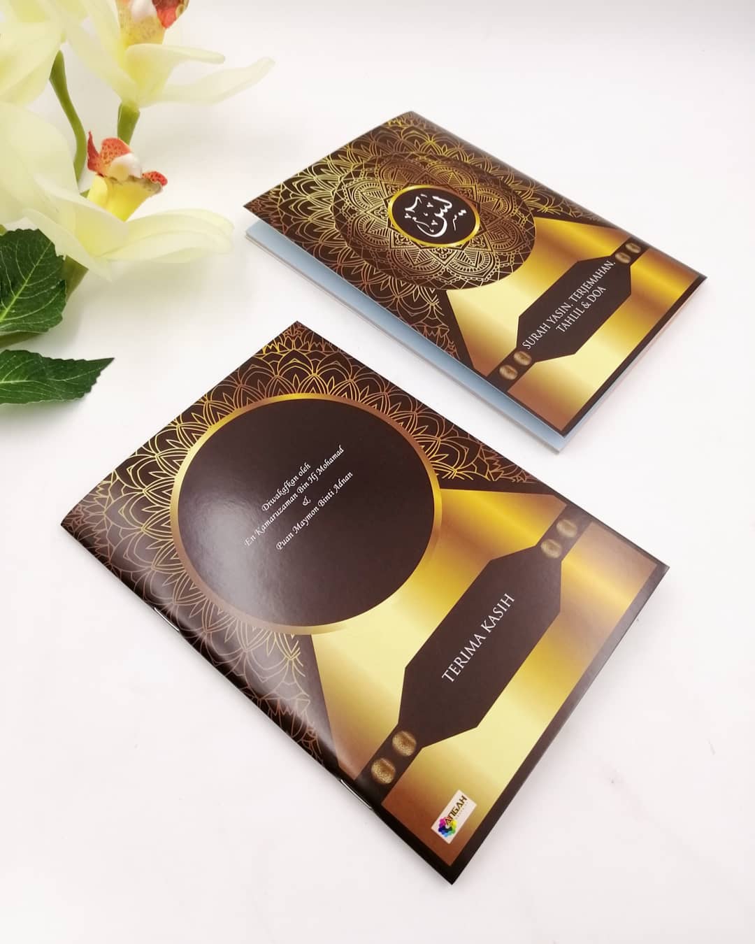 Buku Yasin Custom Cover untuk Majlis Tahlil & Bacaan Yasin | BUKU YASIN ...