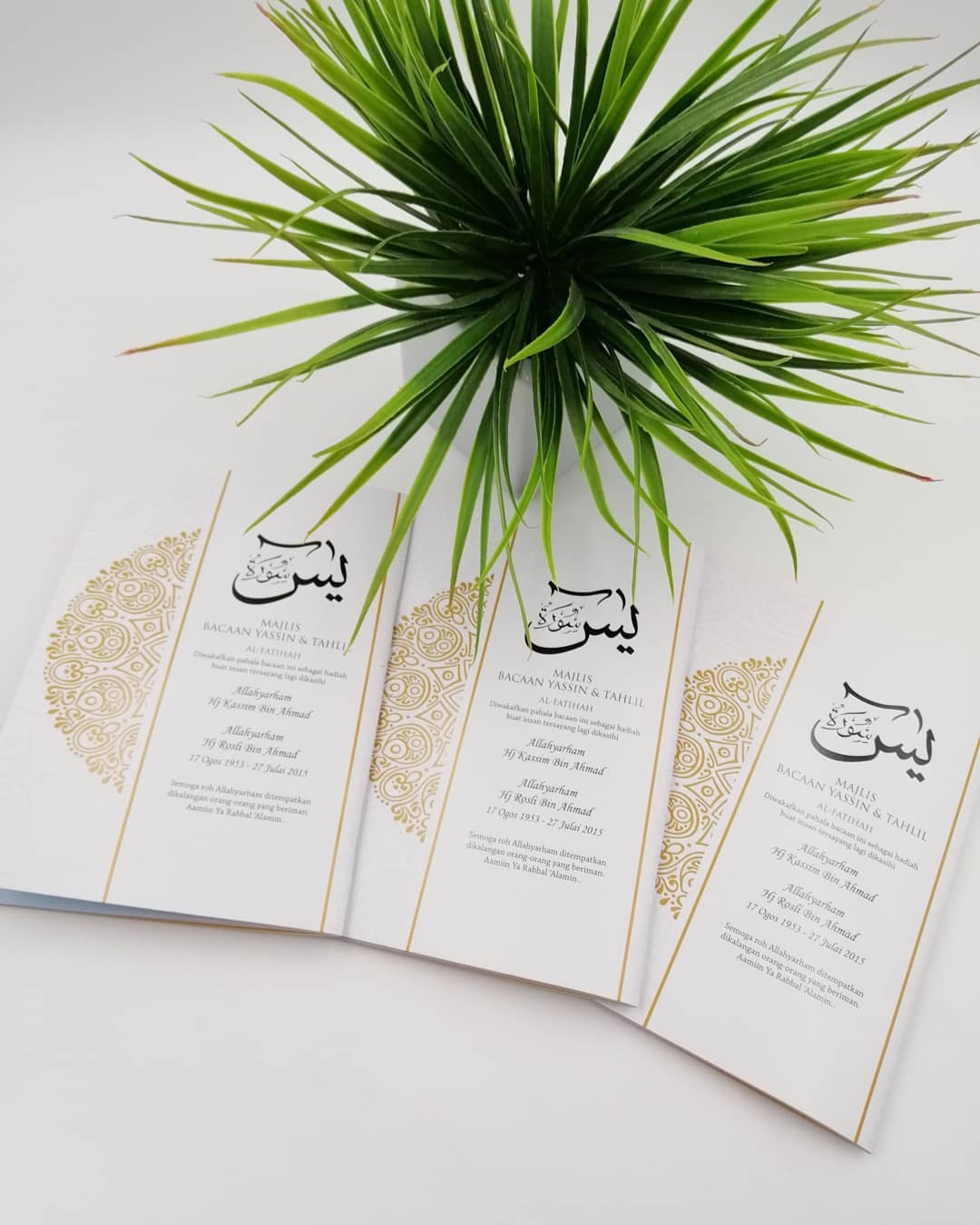 Buku Yasin Custom Cover untuk Majlis Bacaan Yasin dan Tahlil | BUKU ...