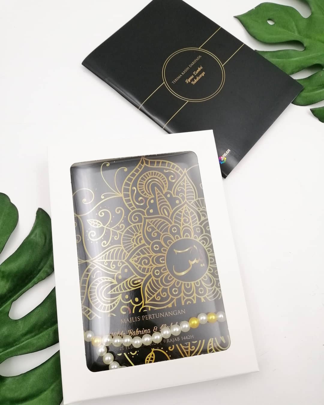 Buku Yasin Custom Cover Set Kotak dan Tasbih | BUKU YASIN CUSTOM SPECIALIST